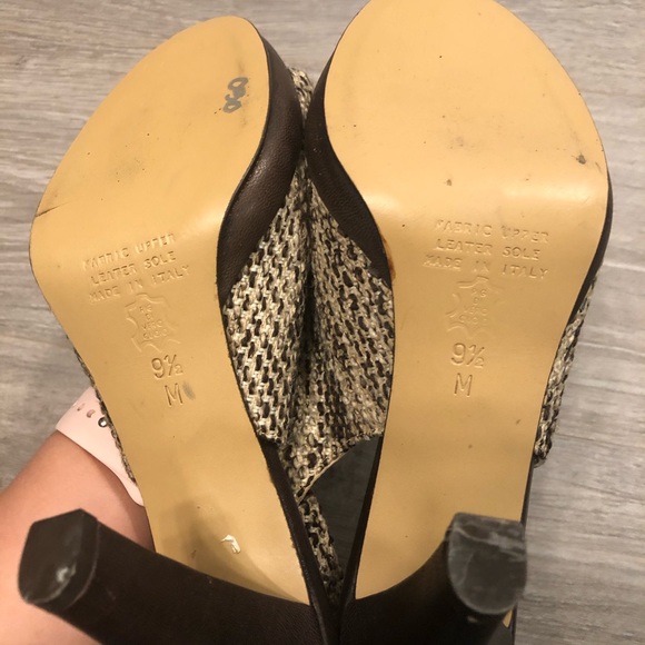 Via Condotti | Shoes | Via Condotti Leather High Heel Made In Italy ...